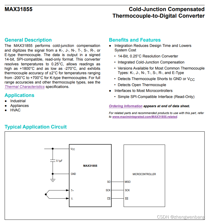 MAX31855热电偶专用芯片STM32驱动程序_max31855程序-CSDN博客