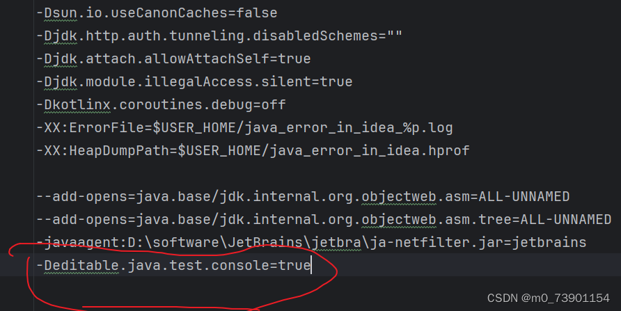 IDEA中使用单元测试（Junit）@Test 加了-Deditable.java.test.console=ture之后还是无法输入 ...