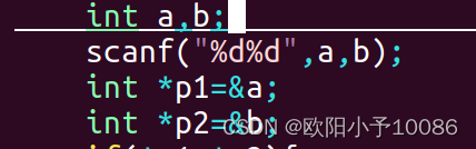 C语言新手常见错误：warning: format ‘%d’ expects argument of type ‘int *’, but argument 2 has type ‘int ...