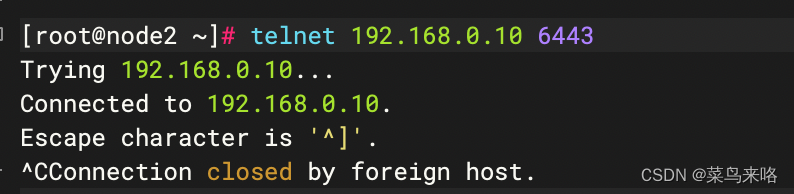 dial tcp 192.168.0.10:6443: connect: no route to host-CSDN博客