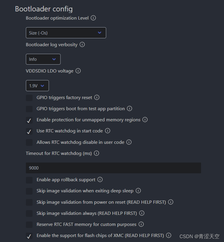 ESP32 Menuconfig 菜单配置介绍-CSDN博客