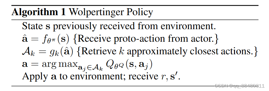 Deep Reinforcement Learning in Large Discrete Action Spaces--Wolpertinger Architecture-CSDN博客