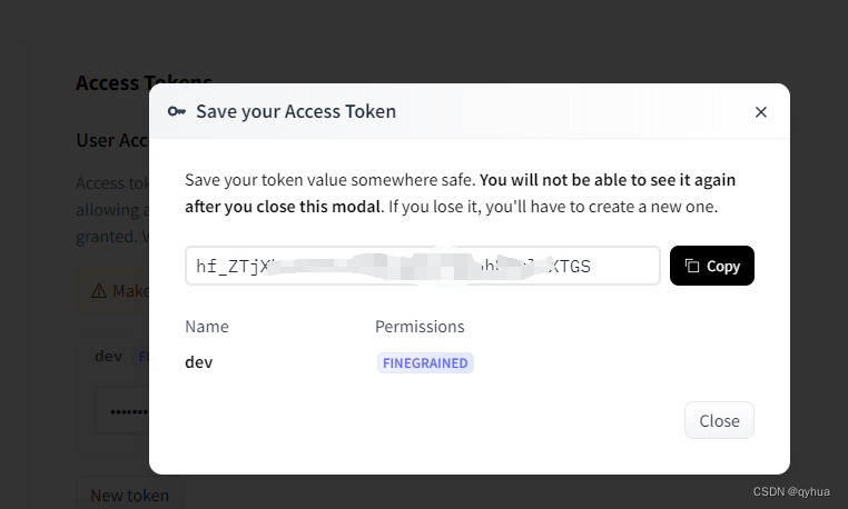 拉取模型数据 pass a token having permission to this repo either by logging in with `huggingface-cli ...