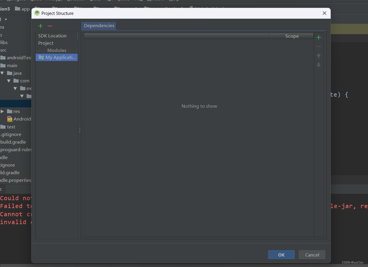 Could not resolve all files for configuration ‘:app:androidApis‘.报错如下：_could not resolve all ...