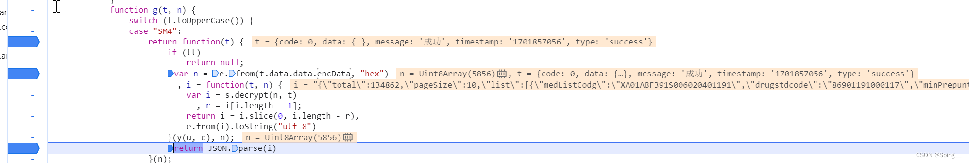 [JS逆向] 某医保服务平台数据获取_x-tingyun-CSDN博客