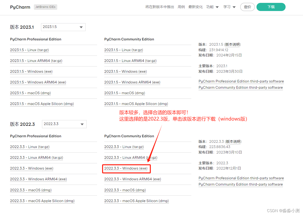 PyCharm安装教程，图文教程（2022.3.3版，亲测有效）_pycharm 2022.3.3-CSDN博客
