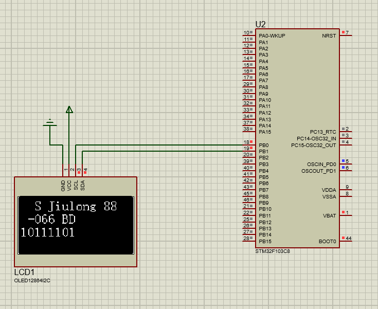 STM32利用标准库编写OLED显示的程序做Proteus仿真_stm32 proteus仿真 oled-CSDN博客