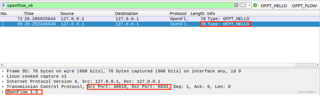 OpenFlow协议分析实践_openflow交换机-CSDN博客