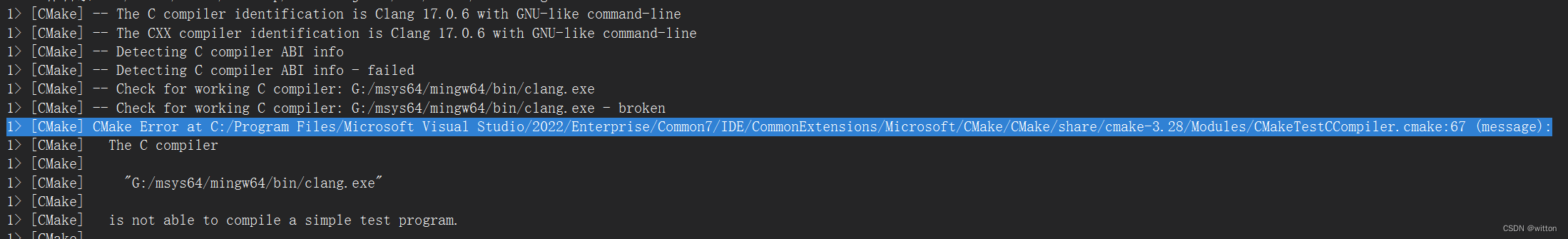 Visual Studio 2022使用MinGW来编译调试C/C++程序_cmakepresets.json-CSDN博客