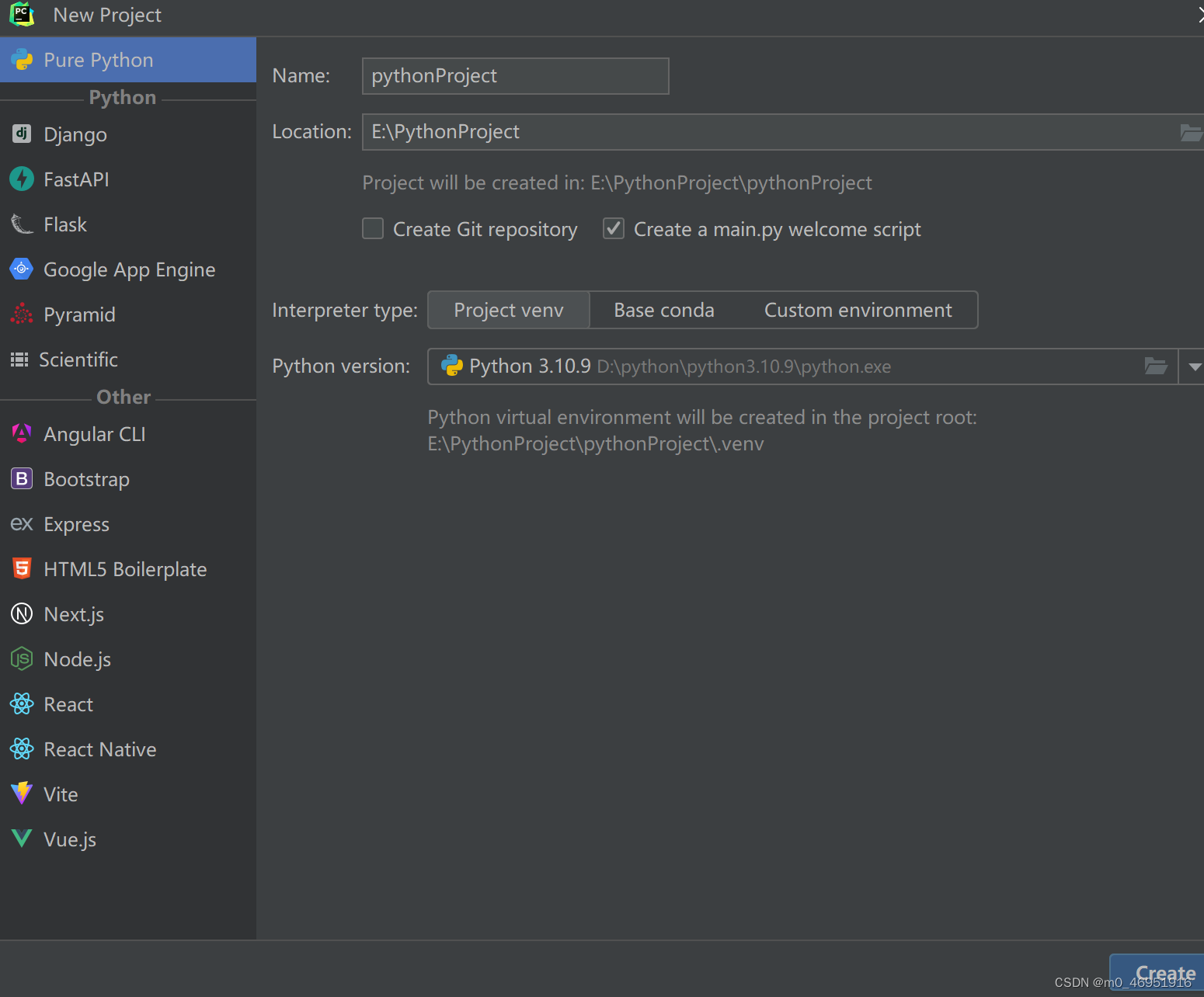 PyCharm三种解释器的区别_pycharm推荐custom environment吗-CSDN博客