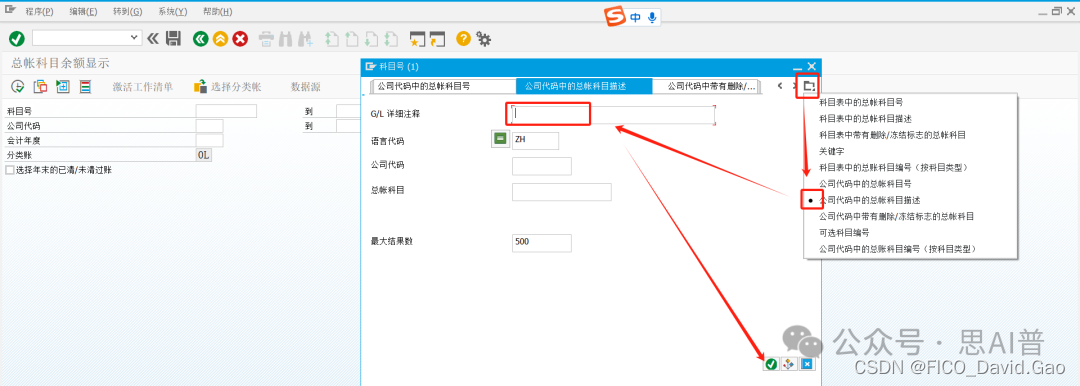 前台处理：总账报表查询及通用ALV界面调整＜FAGLB03＞_sap faglb03-CSDN博客