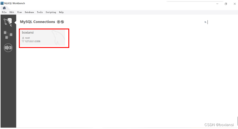 1 7 Mysql Workbench 连接本地数据库mysql Workbench怎么连接本地数据库 Csdn博客 