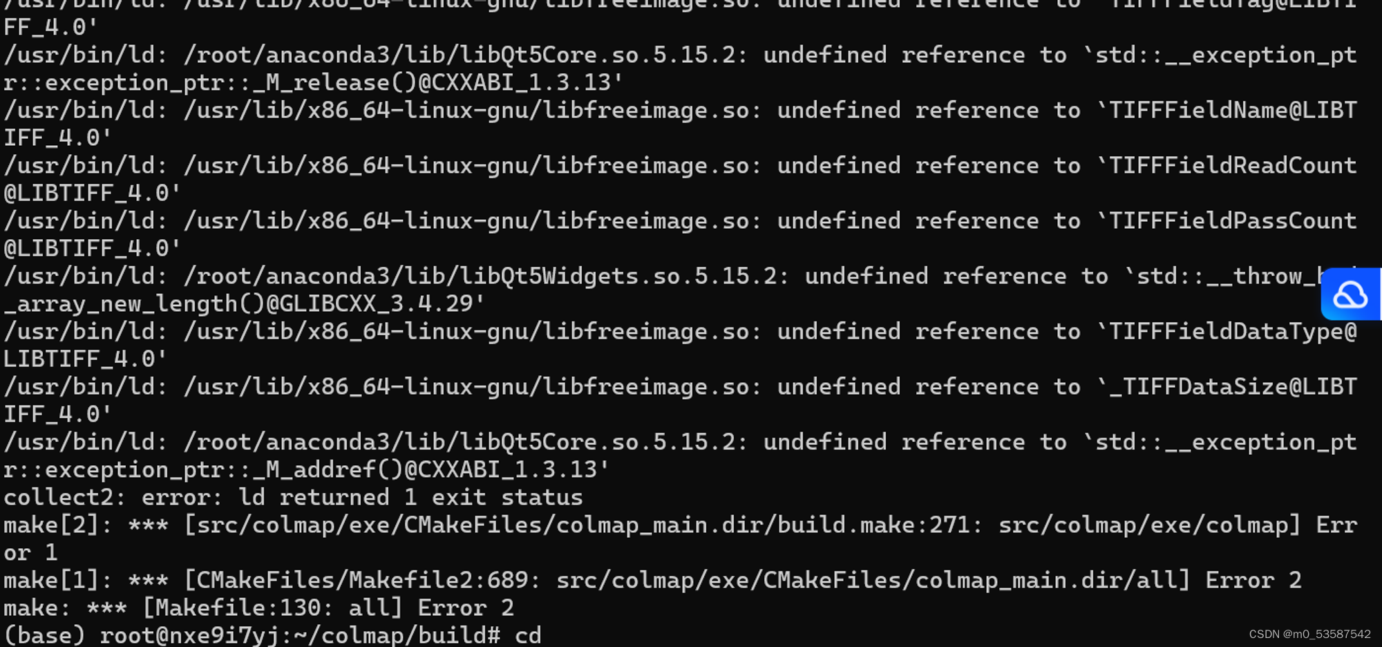 Linux Colmap 编译记录（3DGS）_3dgs colmap-CSDN博客