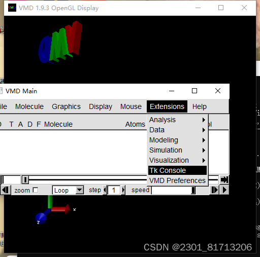 基于VMD的分子动力学建模（1）_vmd 分子拼装-CSDN博客