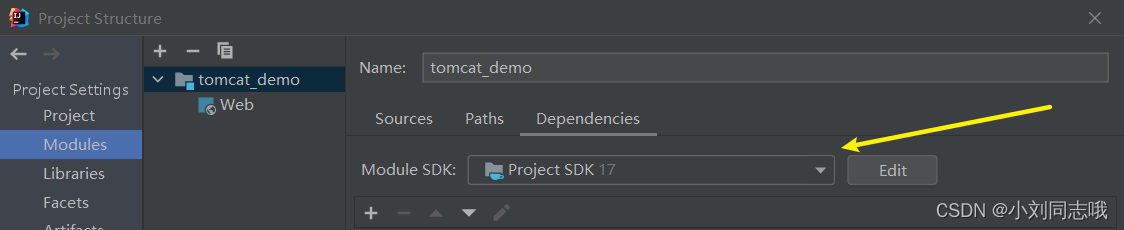 [IDEA] 中JDK版本调整（Language level is invalid or missing in pom.xml. Current project JDK is 17. ） | 初学教程