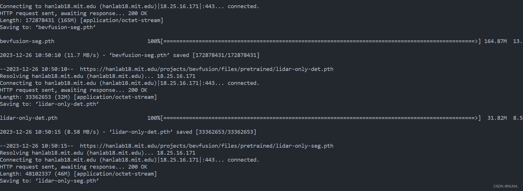 BEVFusion（MIT）_autodl torchpack-CSDN博客