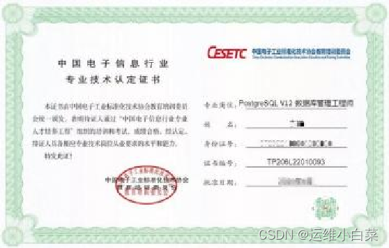 Postgresql认证考试pgce、pgcm直通车postgresql Pgce证书 Csdn博客