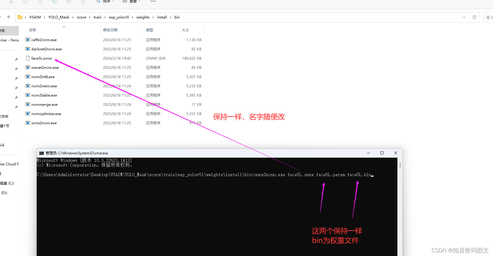 onnx文件转ncnn param和bin文件_onnx转param-CSDN博客
