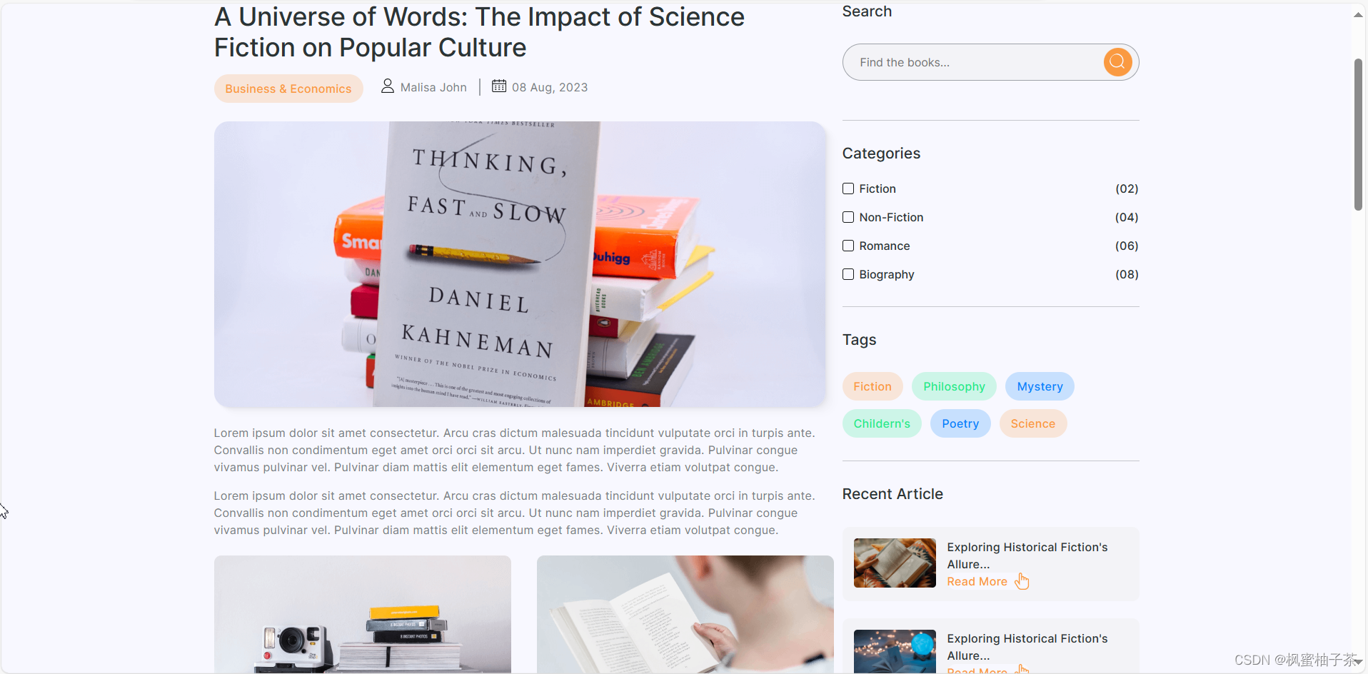 【前端素材】推荐优质在线图书购物电商网页Bookstore平台模板（附源码）_bookstore样式网站-CSDN博客