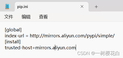 Python错误集锦“--trusted-host mirrors.aliyun.com“_python --trusted-host-CSDN博客