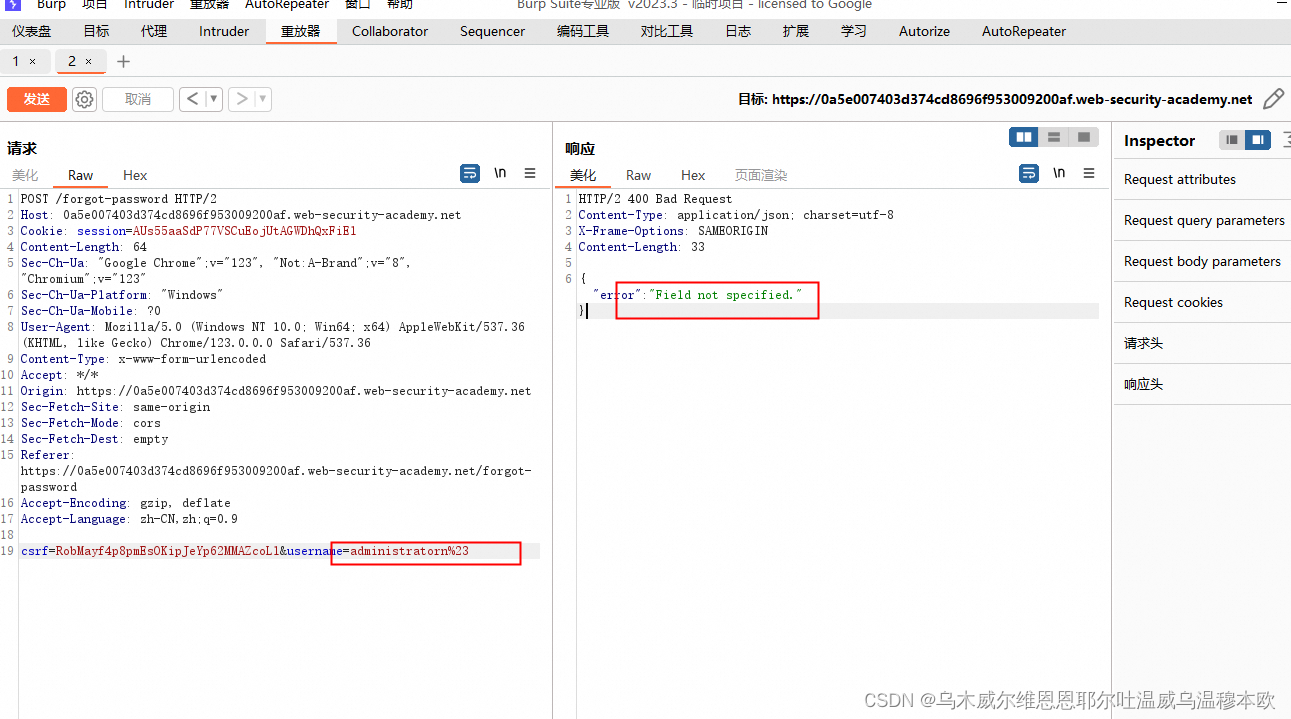 portswigger靶场API测试通关（上）_portswigger api-CSDN博客