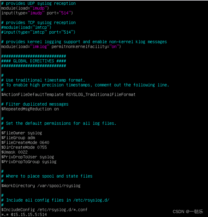 Linux日志转发rsyslog配置_linux配置日志外发-CSDN博客