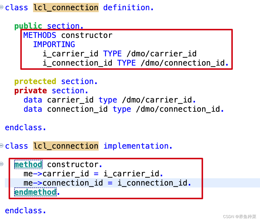 BTP上的ABAP开发（2）CLASS_abap class-CSDN博客