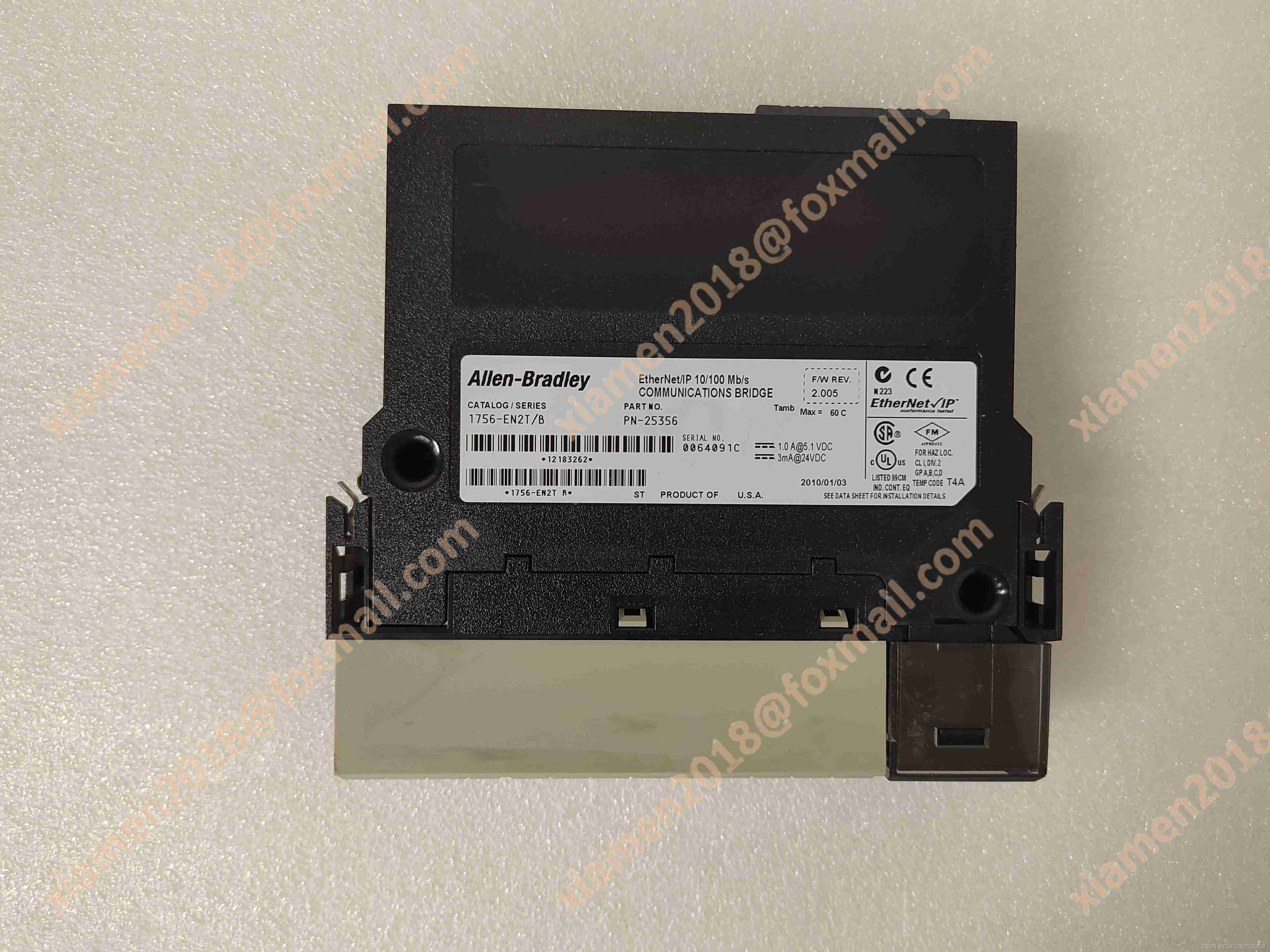 AB 1756-EN2T-B 控制系统模块_ab en2t如何设置ip-CSDN博客