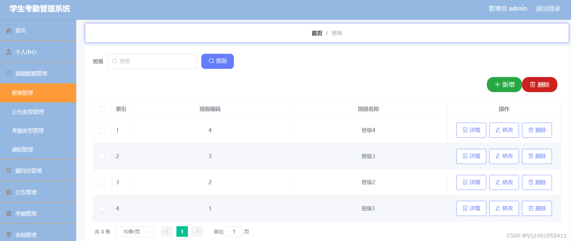 Ssm669基于web的学生考勤管理系统vue基于java Web的学生考勤管理系统的设计与实现论文摘要 Csdn博客