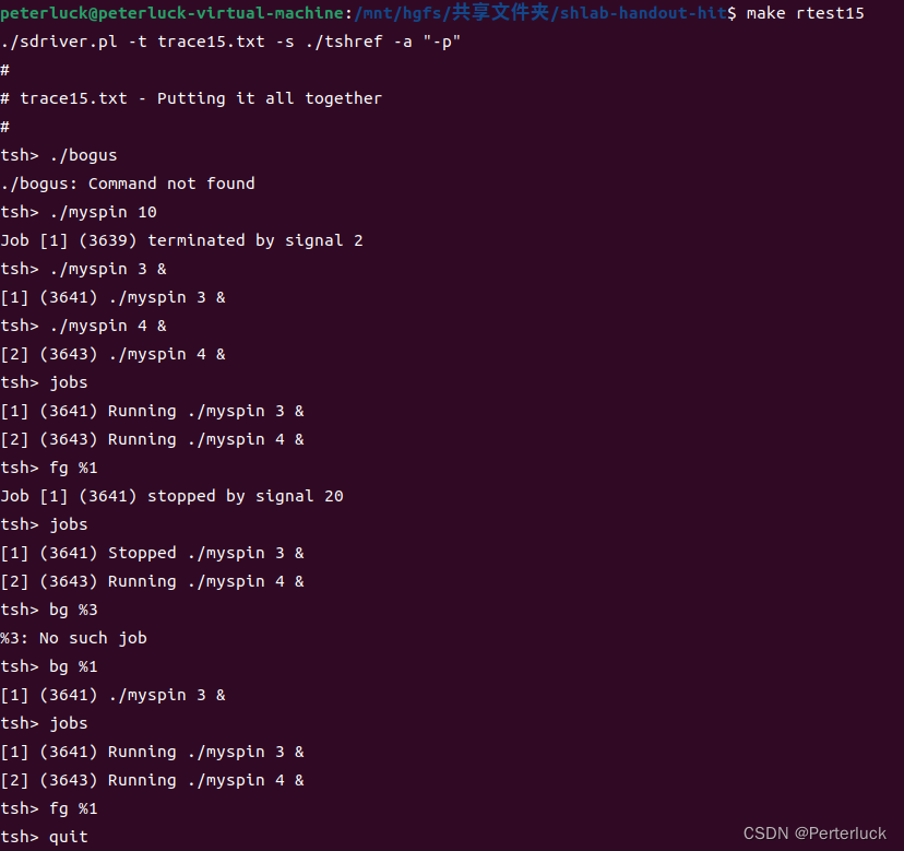 一文读懂CSAPP shell 微壳实验_csapp tinyshell-CSDN博客
