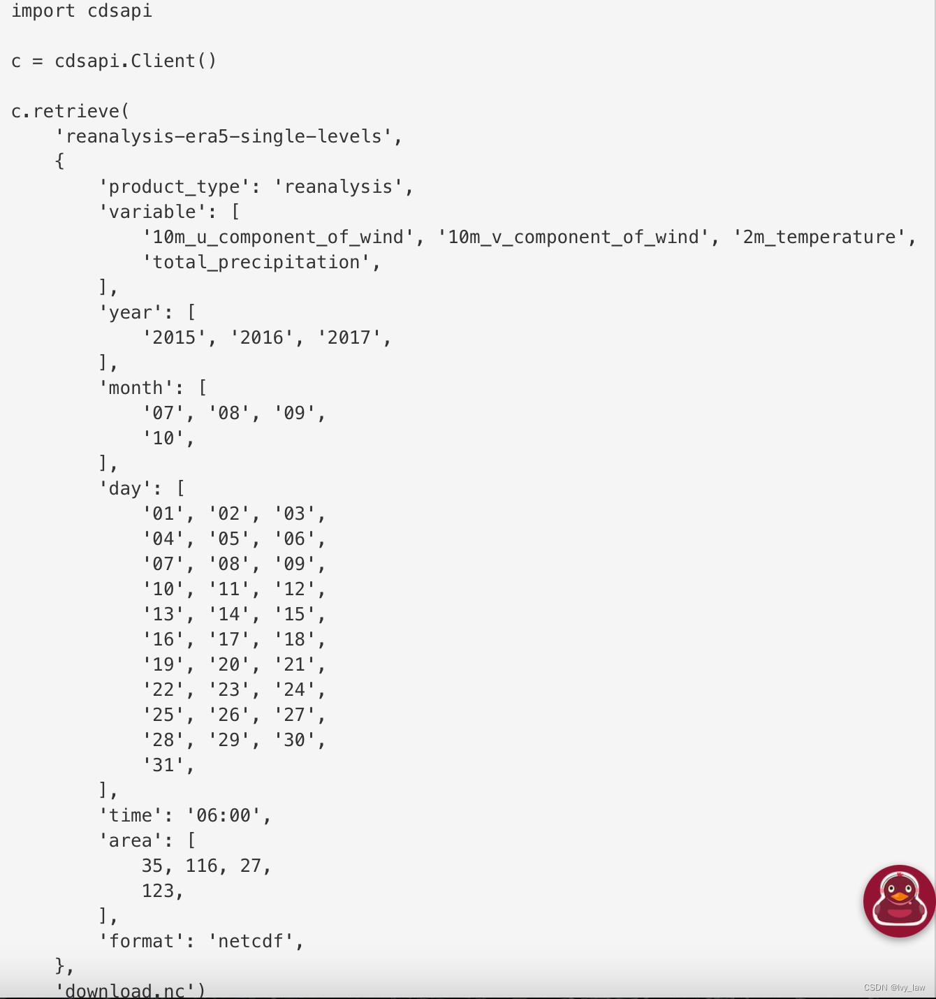 科研训练2：ERA5数据下载的三种方法-CSDN博客