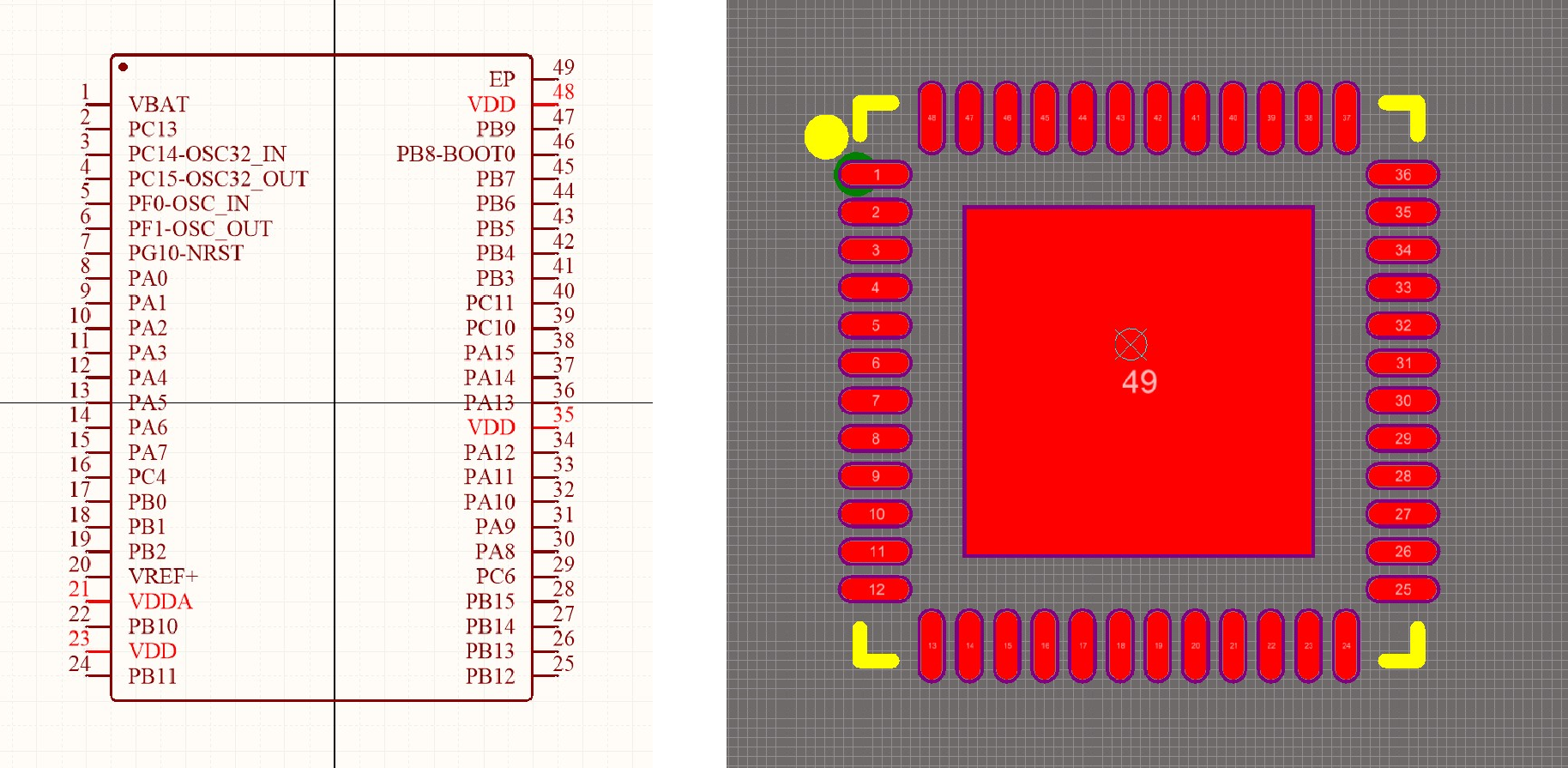 测试STM32G431的实验电路板_stm32单片机电路板焊接-CSDN博客