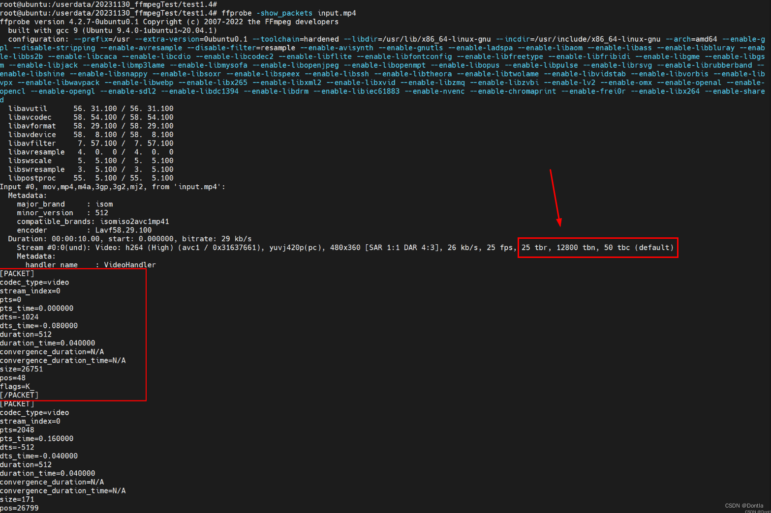 ffmpeg时间基概念（tbr：Time Base Rate视频帧率，tbn：流的时间基，tbc：Time Base in Codec编解码器的时间基））、DTS和PTS、GOP、I帧P帧B帧 ...