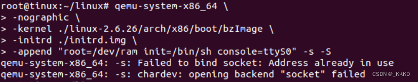 搭建linux2.6内核调试环境时，cpu自动跳转到asm volatile(“sti； hlt“ : : :“memory“)问题_asm volatile("sti");-CSDN博客