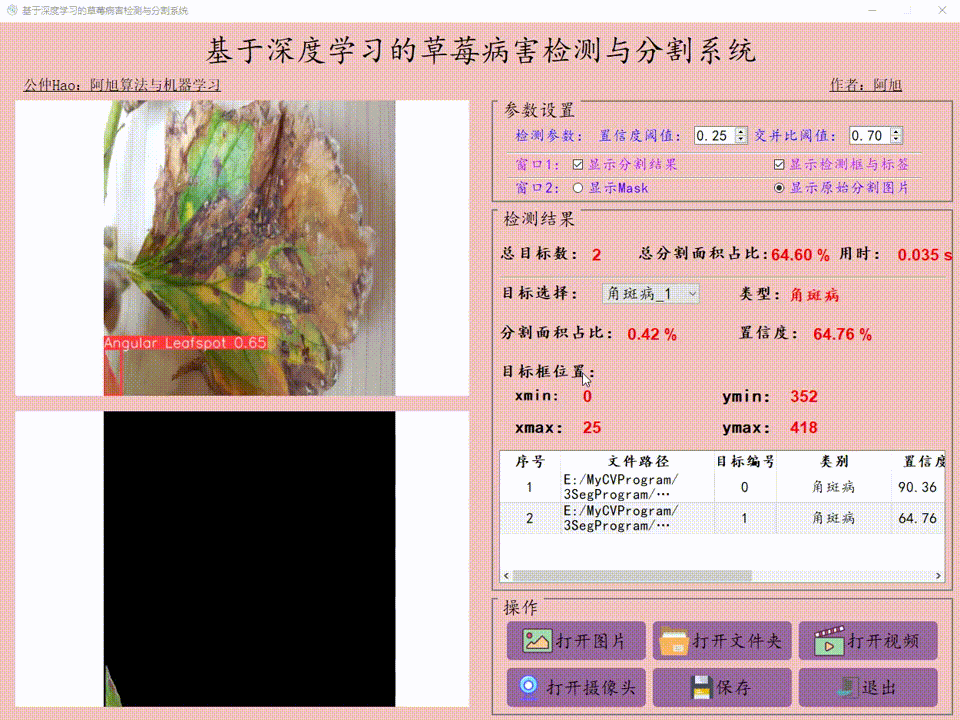 基于yolov8深度学习的智能草莓病害检测与分割系统【python源码pyqt5界面数据集训练代码】深度学习实战、目标检测、目标分割 Csdn博客