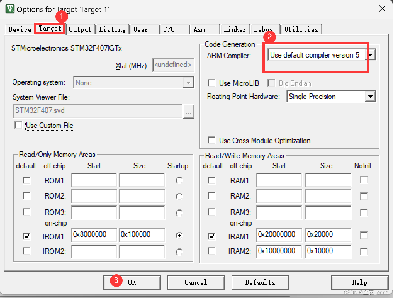 Keil5新创建项目(stm32f407IGT6)_keil5 stm32f407-CSDN博客