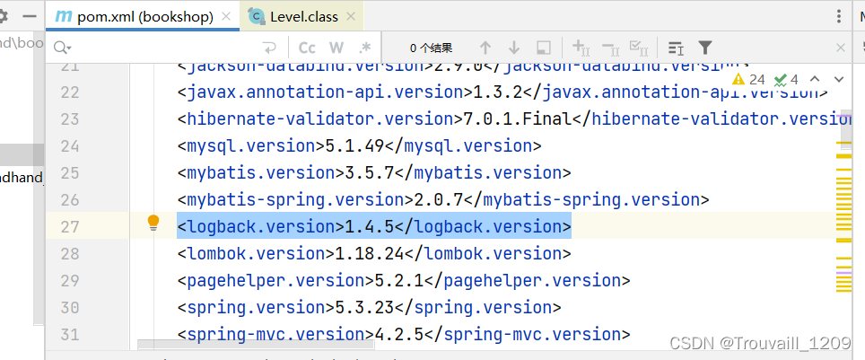 ch/qos/logback/classic/Level has been compiled by a more recent version of the Java Runtime_more ...