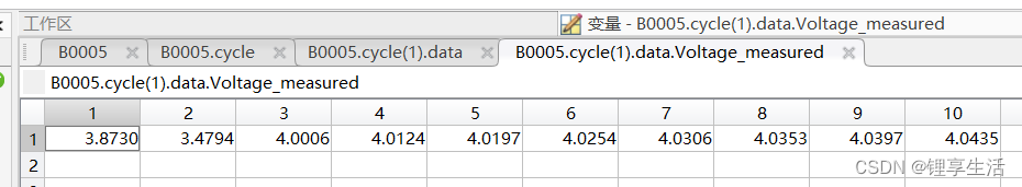 python处理mat文件实例（NASA电池数据）_怎么用matlab 和pycharm提取nasa数据集里面的电池数据-CSDN博客