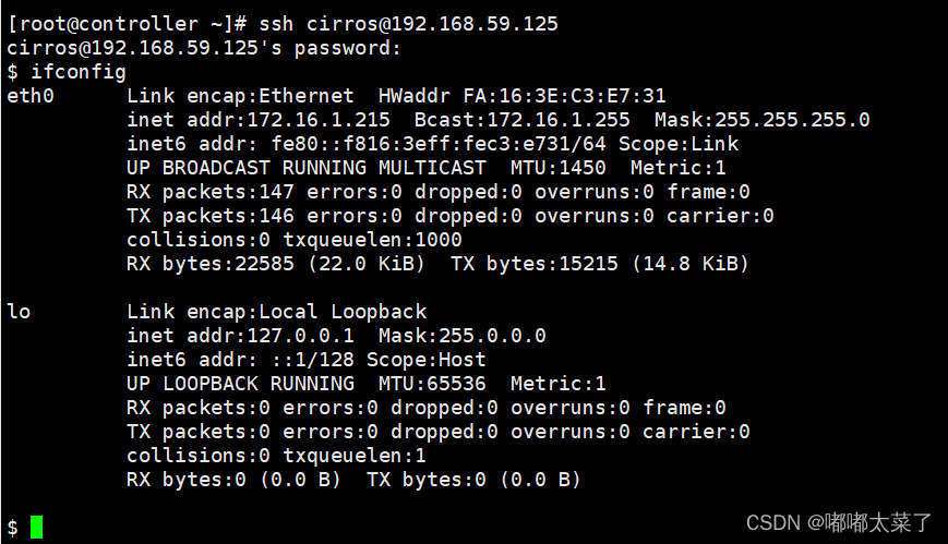 【Openstack Train安装】十三、创建实例_openstack train网络-CSDN博客