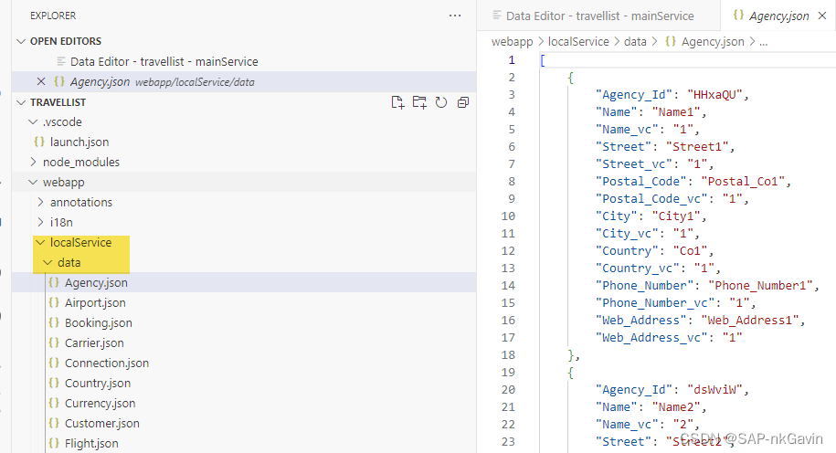 SAP Business Application Studio(BAS)中Mock Server, Layout Editor, Reusable Libraries的使用_sap-fe ...