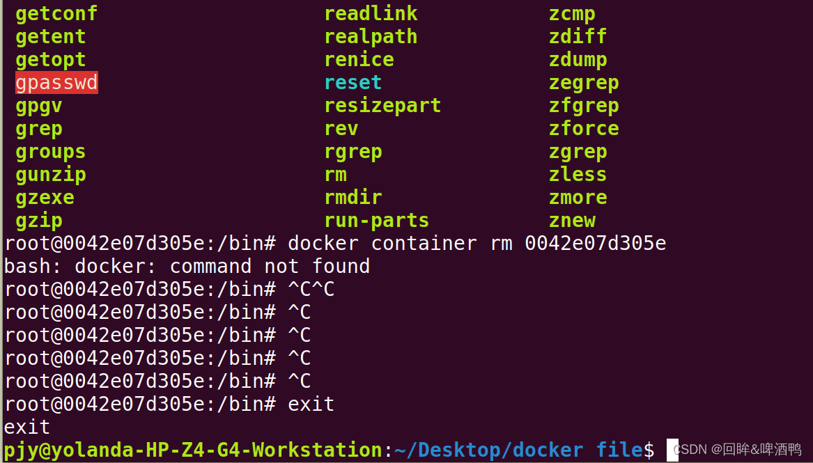 【回眸】Docker阮一峰 Docker 入门教程 之 跟练版_docker 阮一峰-CSDN博客