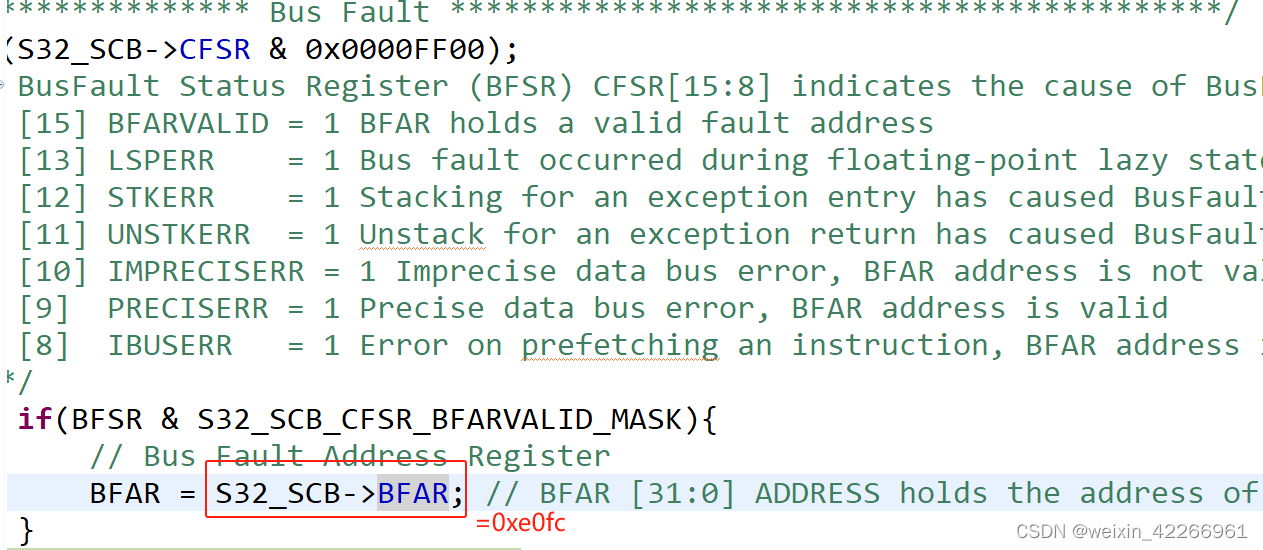 记录一次S32K14X调试进入Harldfault原因_s32k hard fault-CSDN博客