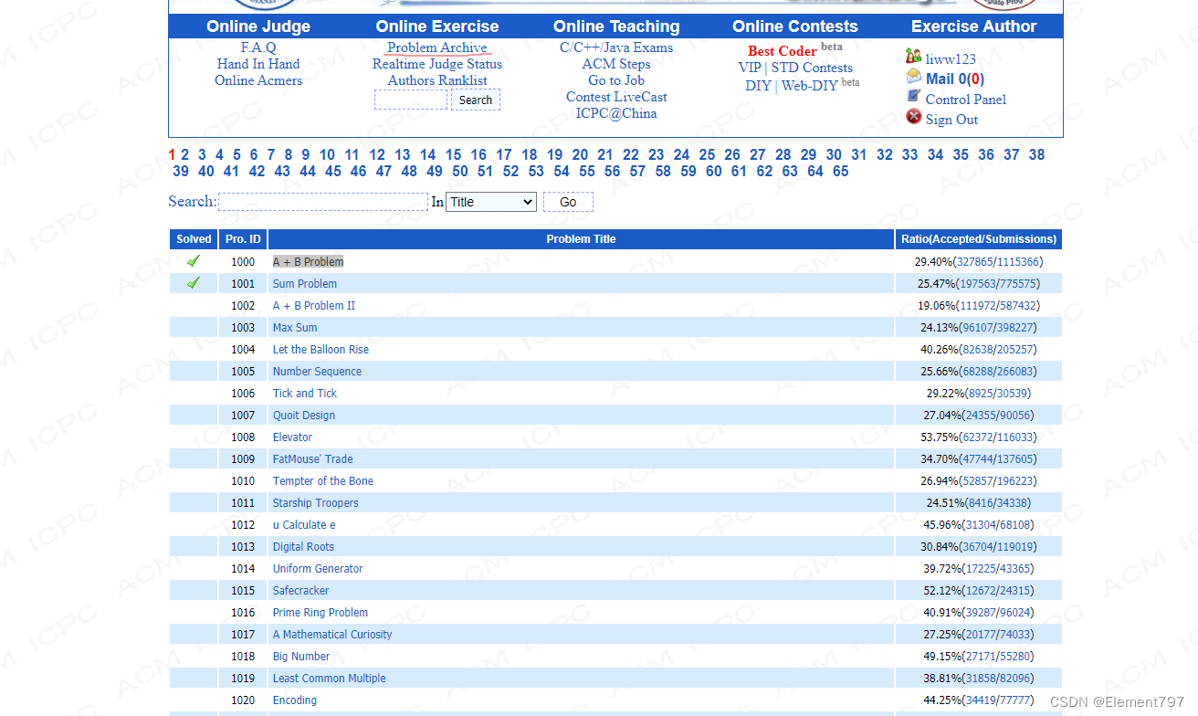 杭电oj，Problem1000与1001学习c++第二步，找点题目做做-CSDN博客