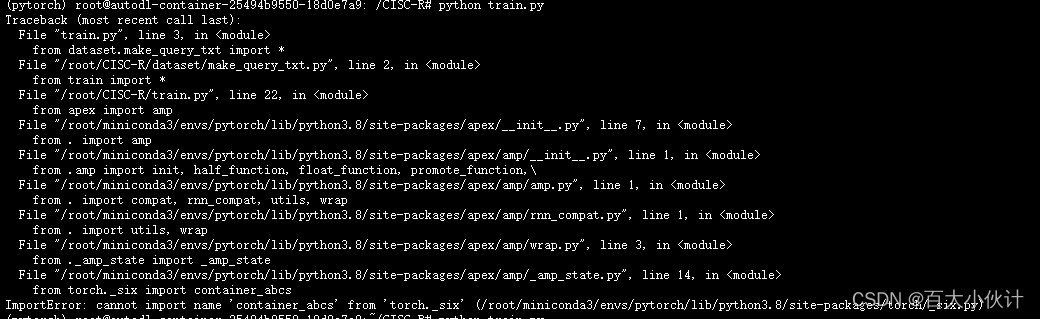 apex下载以及踩坑解决方法_apex mismatch: the pdb has installed local apex.-CSDN博客