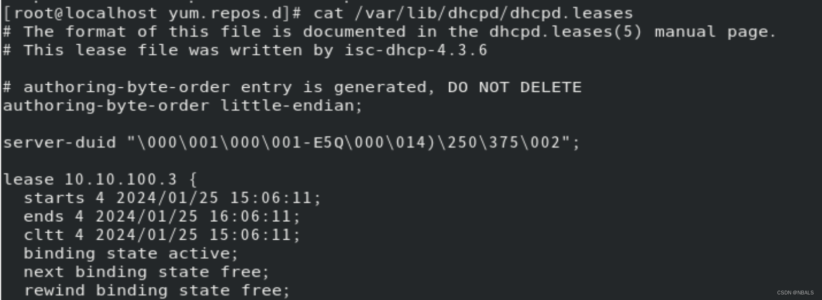 Linux centos8 dhcp服务器配置_centos8安装dhcp-CSDN博客