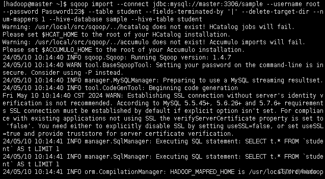 sqoop组建安装与配置_sqoop组件的安装与配置-CSDN博客