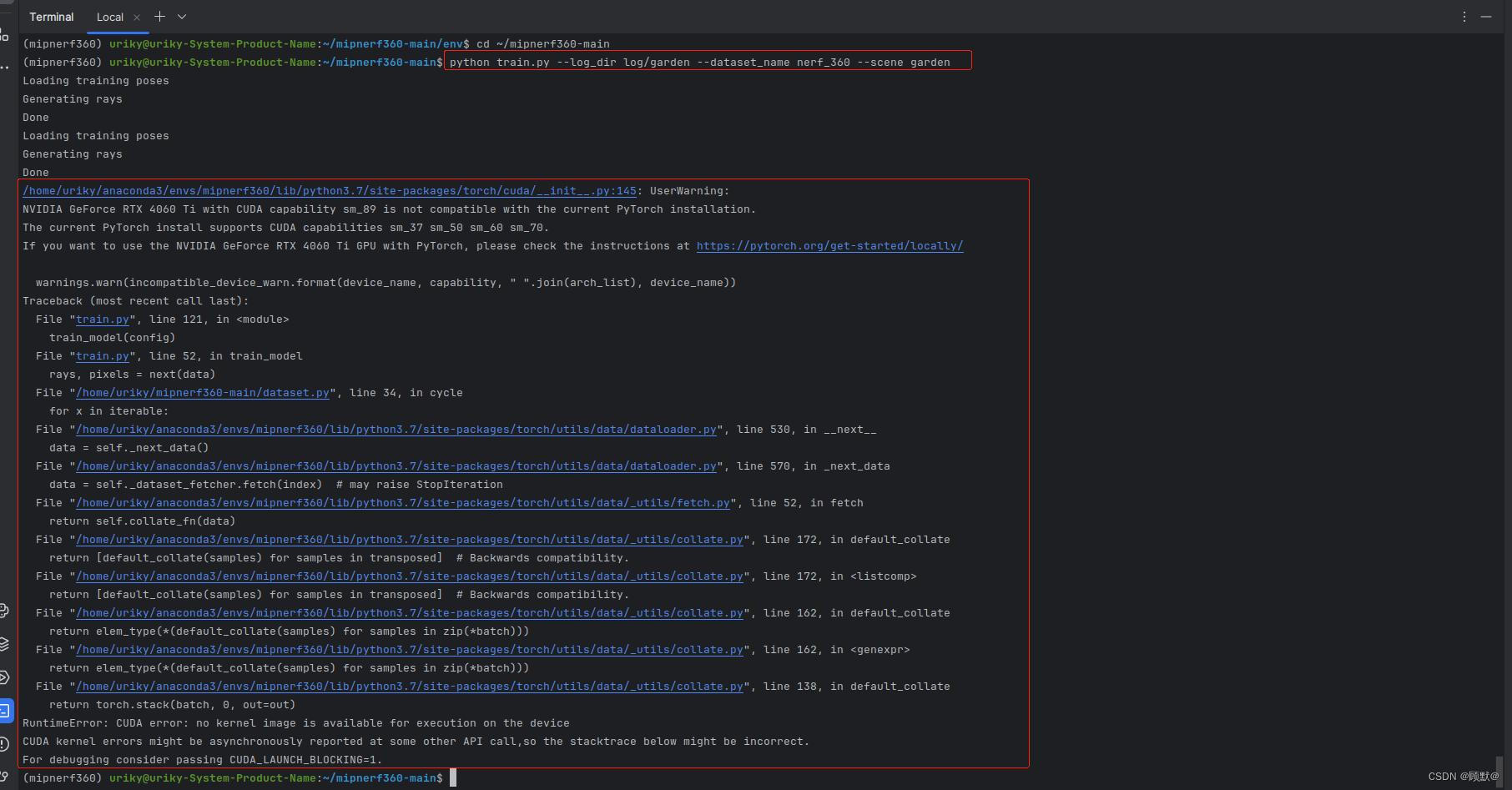 复现mipnerf360_mipnerf360 github-CSDN博客