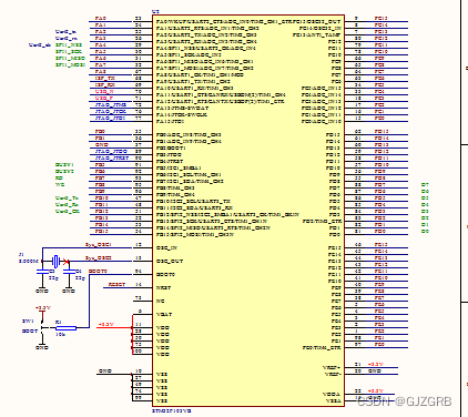 STM32F103单片机核心板STM32最小系统开发板 protel99SE 设计硬件原理图PCB文件_stm32f103vet6 ...