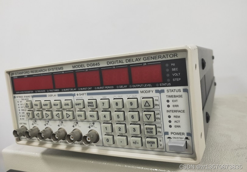 斯坦福STANFORD DG645脉冲信号发生器_dg645通过bnc输出的信号怎么传输到电路-CSDN博客